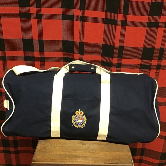 Polo Ralph Lauren | Bags | Euc Vintage Polo Cookie Large Duffle Bag ...